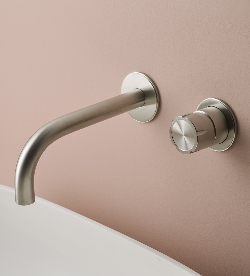 SYNTH | wall mounted basin mixer set| 4118 - Mina Rubinetterie